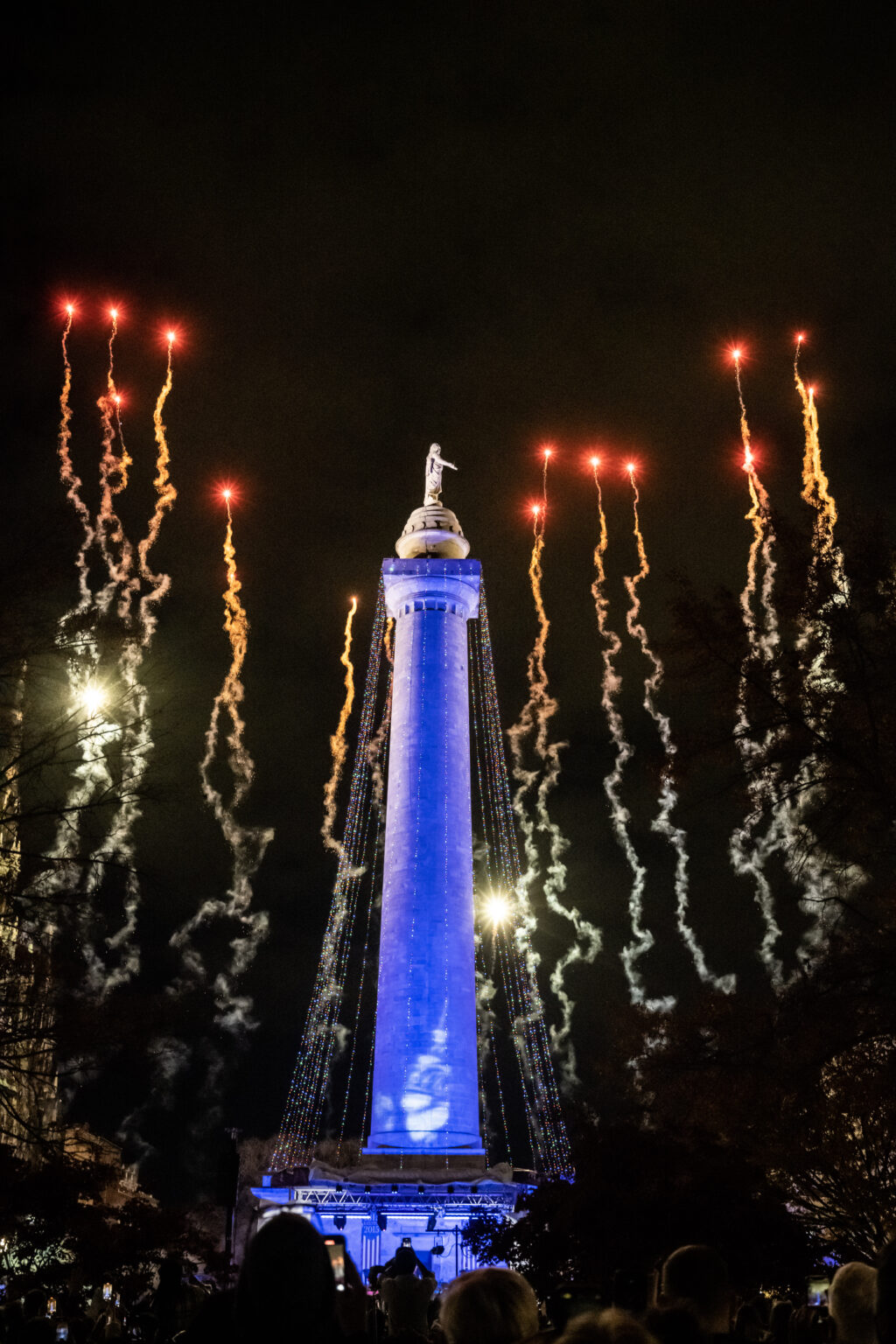 Monument Lighting @ Mount Vernon Place | Downtown Partnership of Baltimore